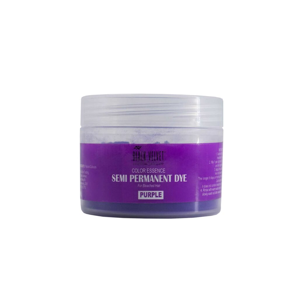 Purple Semi Permanent Hair Dye 80g (Conditioner: 100ml) – Tropical Eden